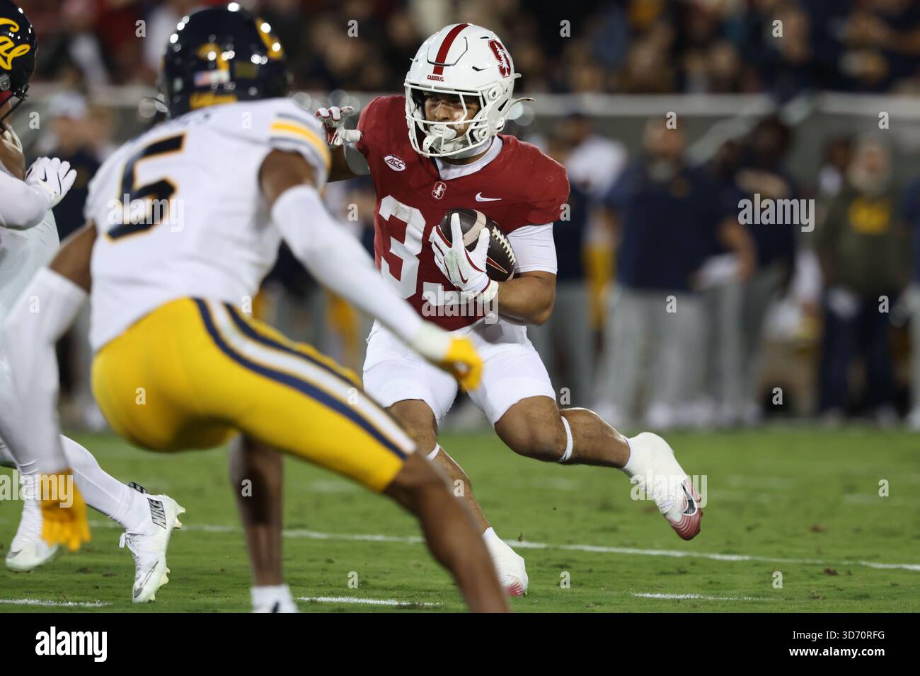 Stanford running back Cole Tabb (33) runs against California defensive ...