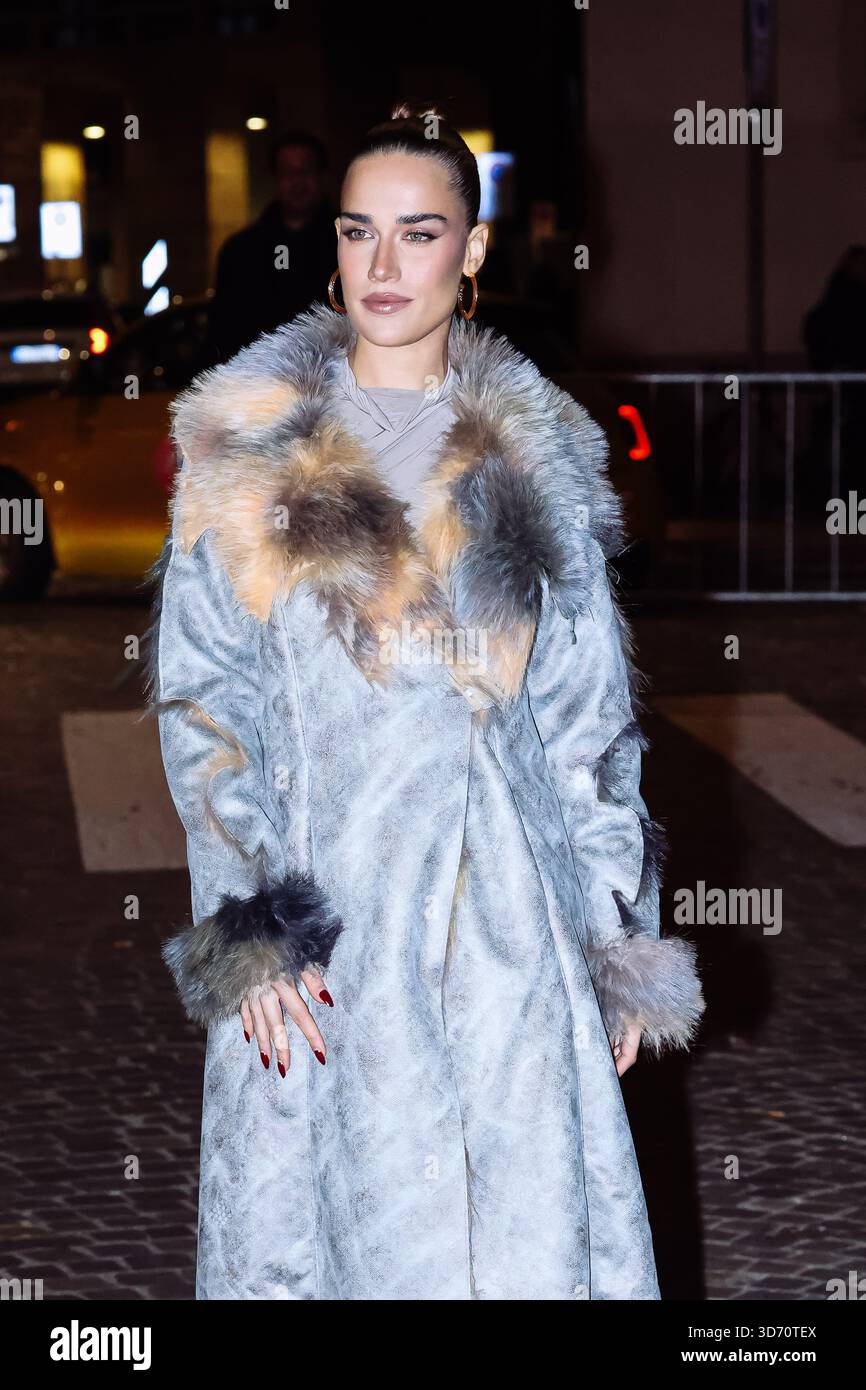 Milan, Arrivals at the Vanity Fair Stories 2025 event at the Teatro ...