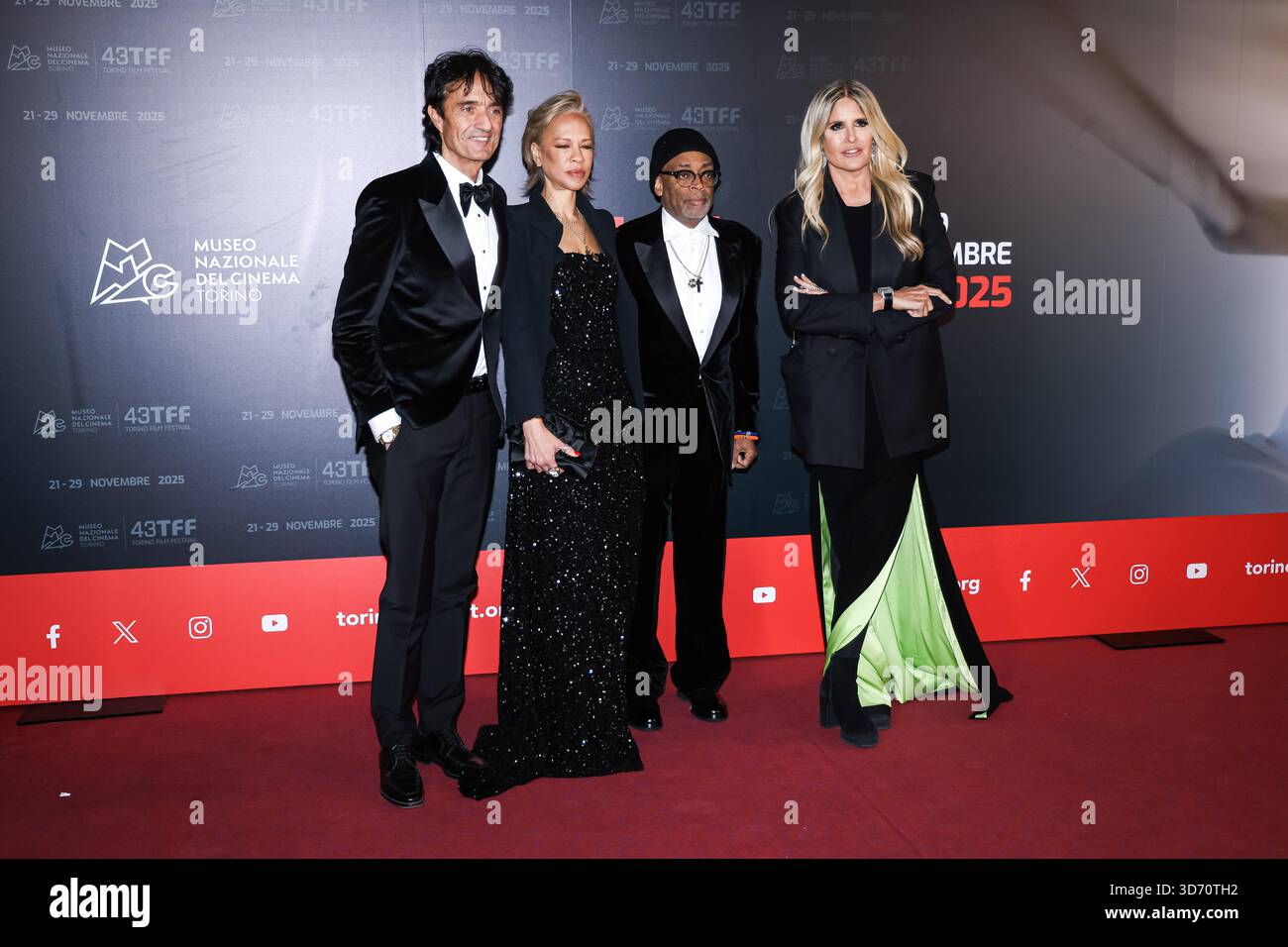 Turin, The red carpet for the opening ceremony and the Stella della ...