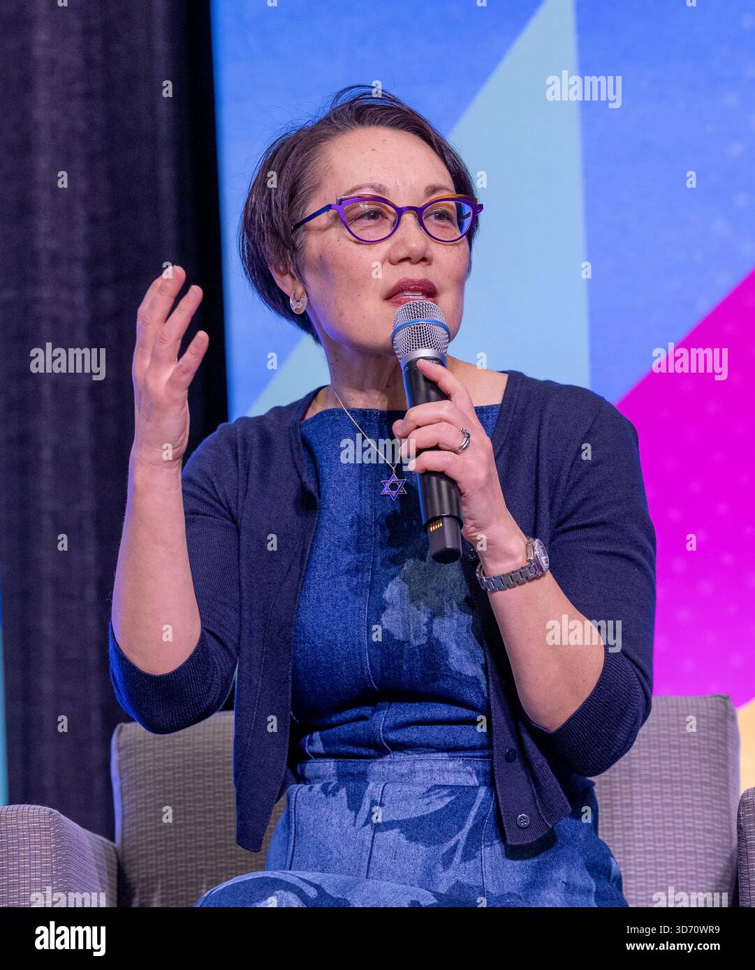 MIAMI, FL - NOV 22: Rabbi Angela Buchdahl is seen during the 42nd Miami ...