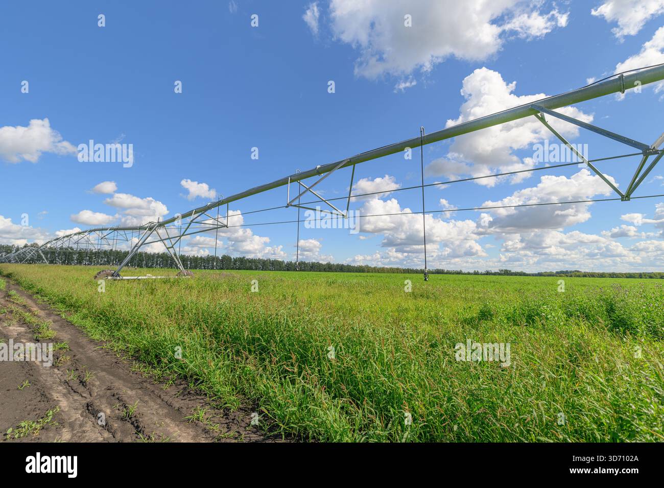 Modern irrigation system stretches hi-res stock photography and images ...