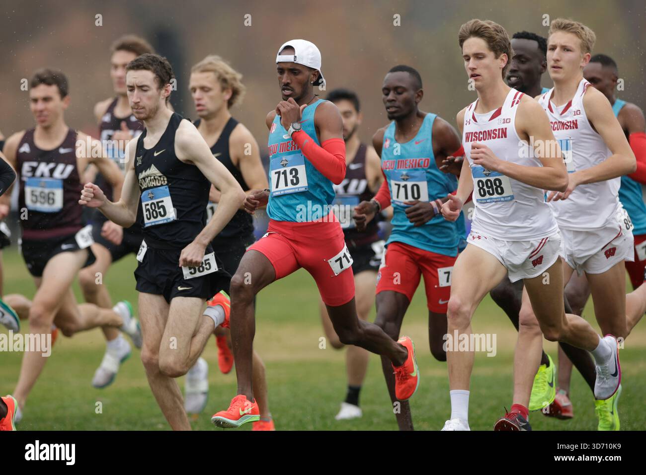 New Mexico Lobos junior Habtom Samuel at the start the NCAA Division I ...