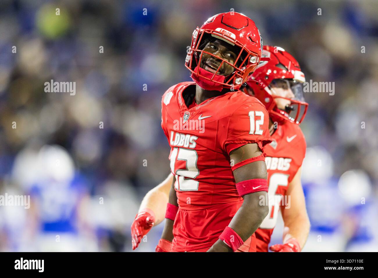 November 22, 2025: New Mexico cornerback Jon Johnson (12) during a ...