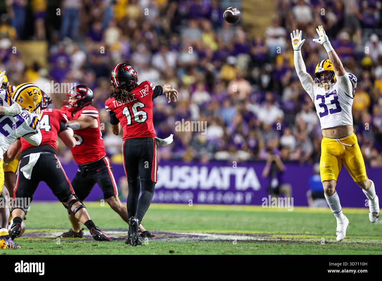 November 22, 2025: Western Kentucky quarterback Rodney Tisdale Jr. (16 ...