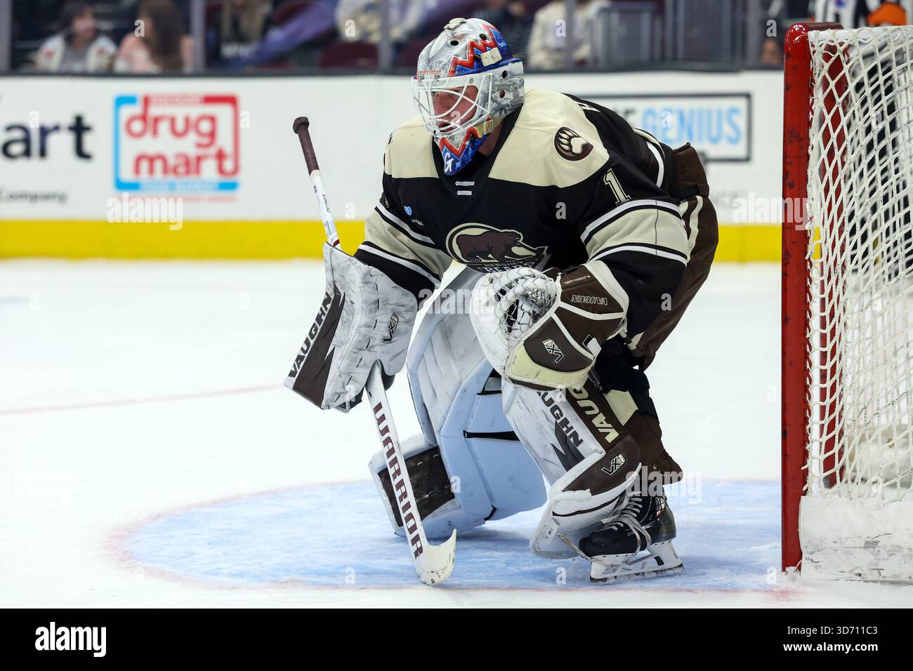 CLEVELAND, OH - NOVEMBER 22: Hershey Bears goaltender Garin Bjorklund ...