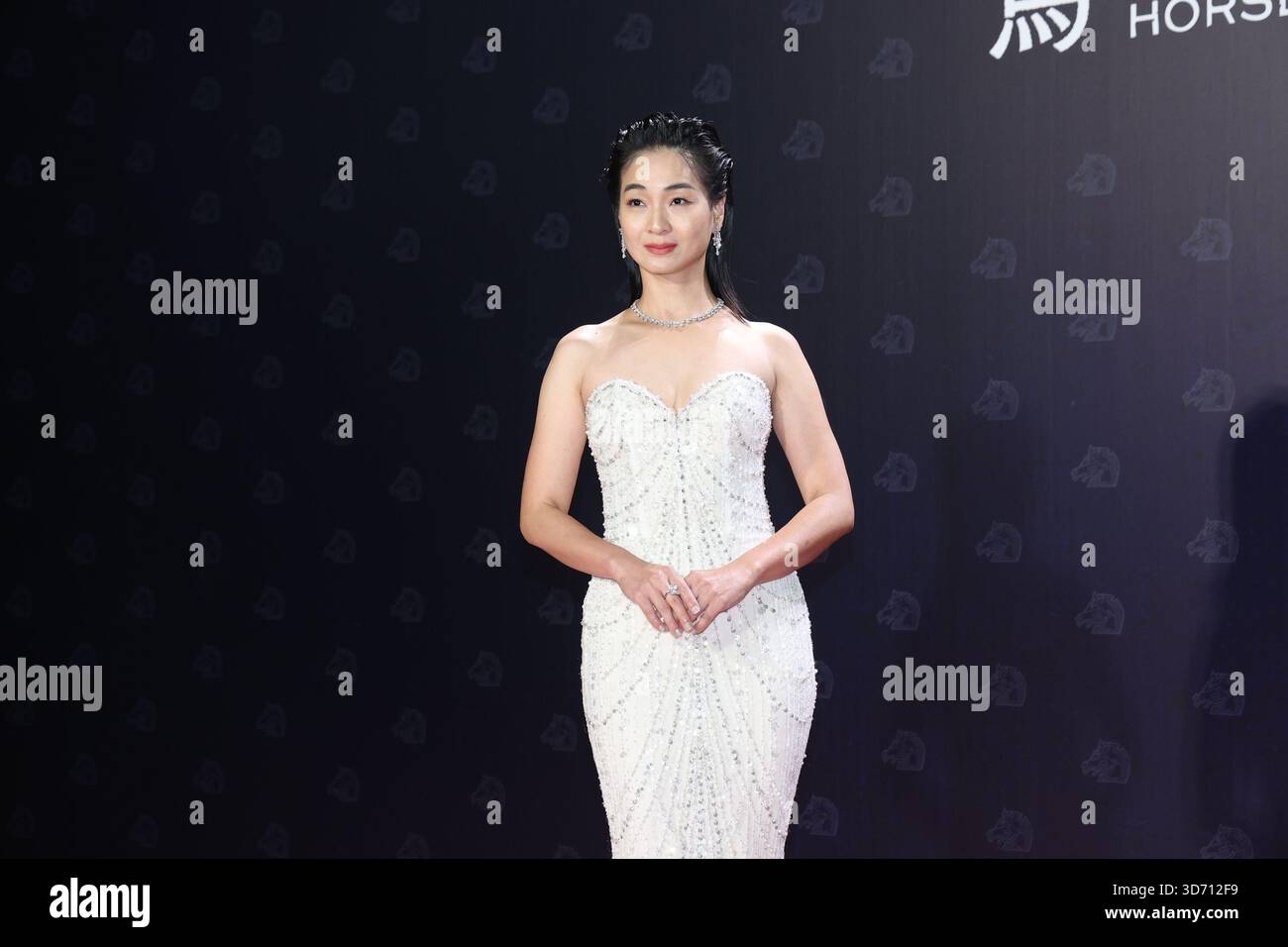 TAIPEI, CHINA - NOVEMBER 22, 2025 - Taiwanese actress Vera Chen on the ...