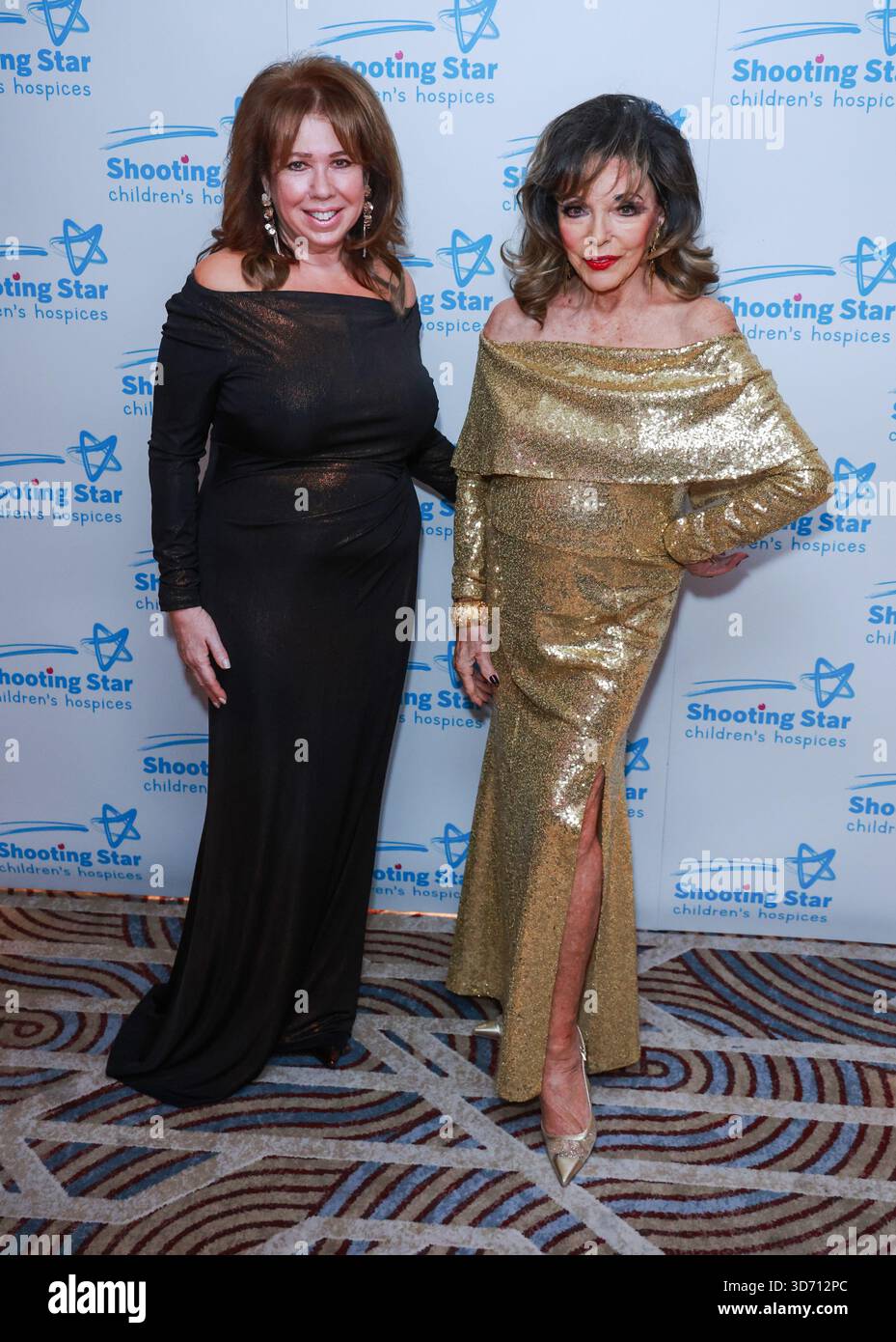 Karen Sugarman MBE and Dame Joan Collins seen attending the Shooting ...