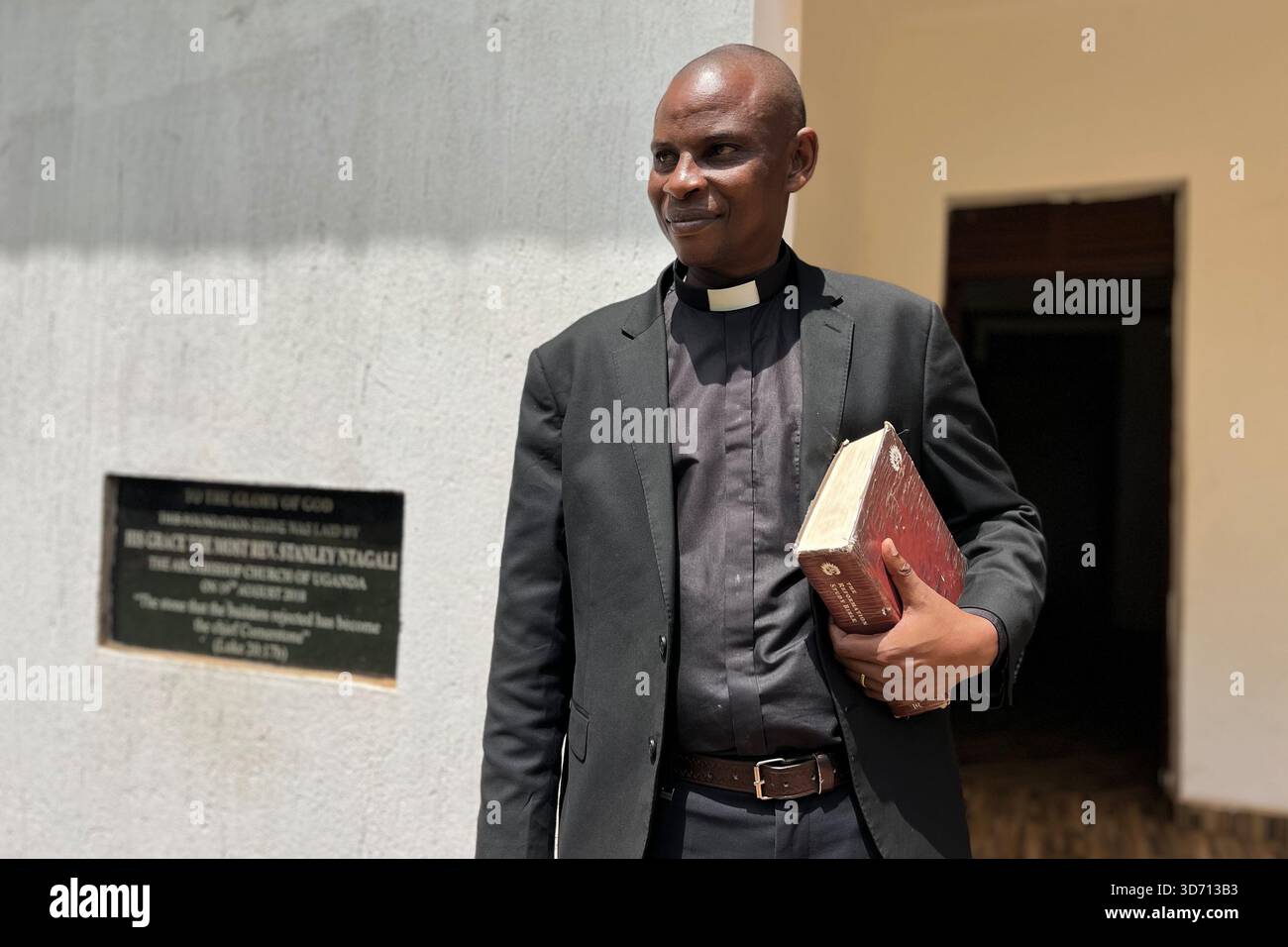The Rev. Robert Wantsala, vicar of a small Anglican parish in eastern ...