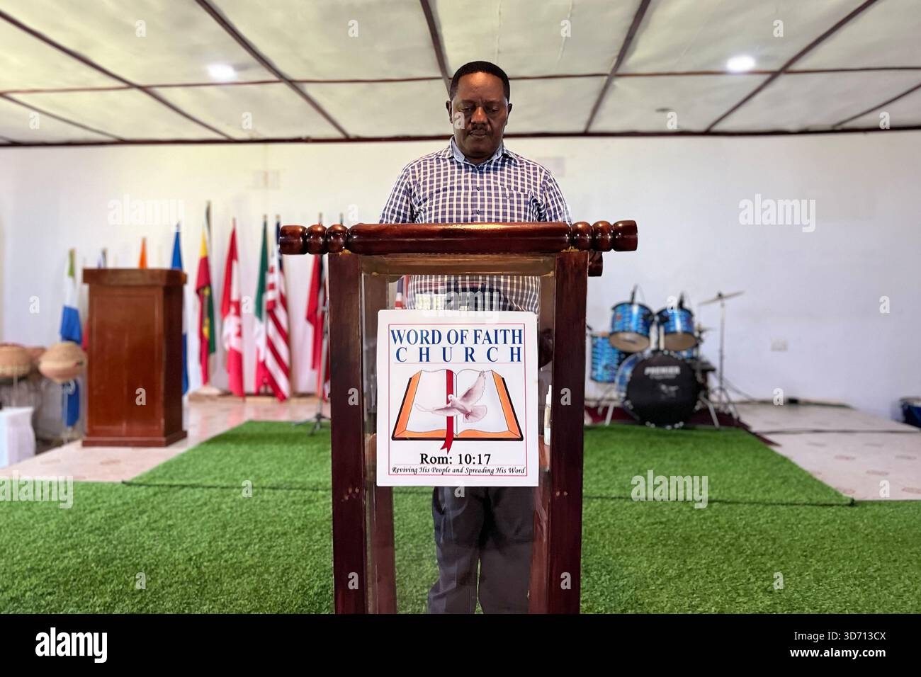 Andrew Mutengu, a counselor and pastor of Word of Faith Ministries ...