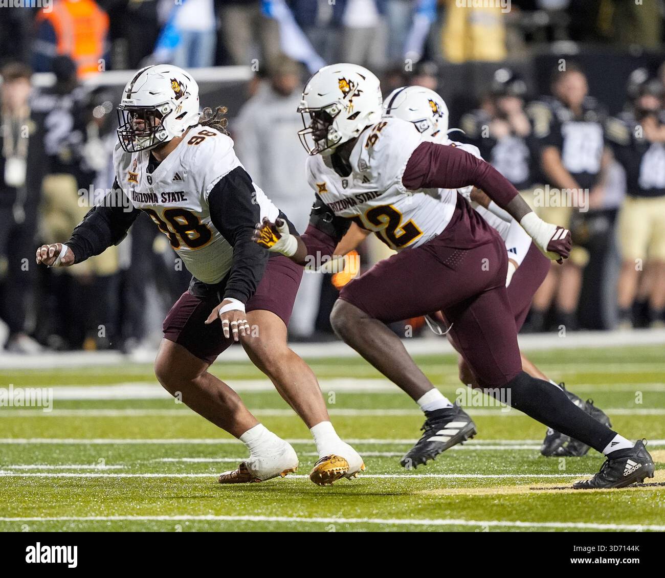 November 22, 2025: Arizona State Sun Devils defensive lineman Jacob ...