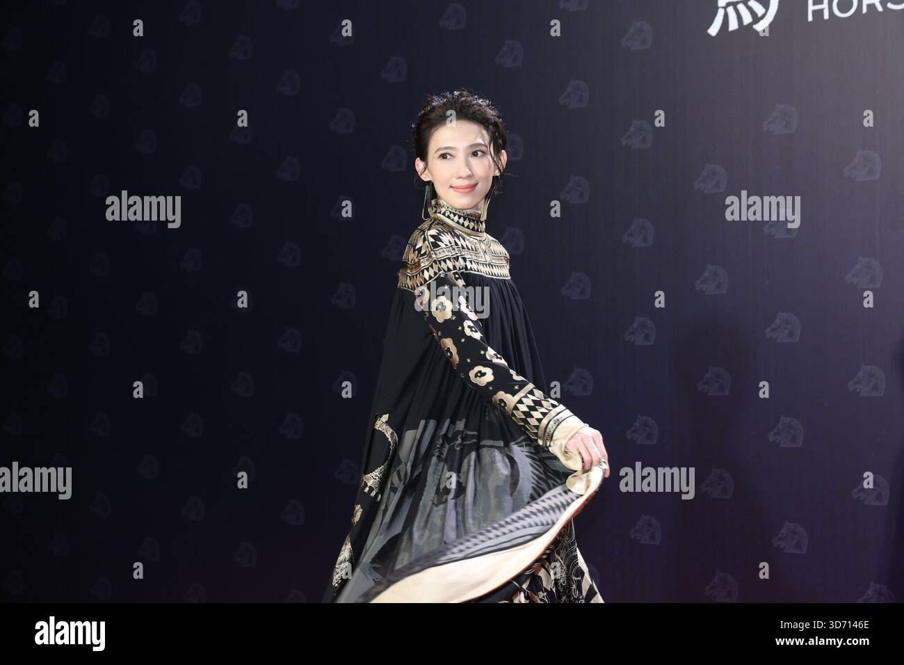 TAIPEI, CHINA - NOVEMBER 22, 2025 - Malaysian female singer Penny Tai ...