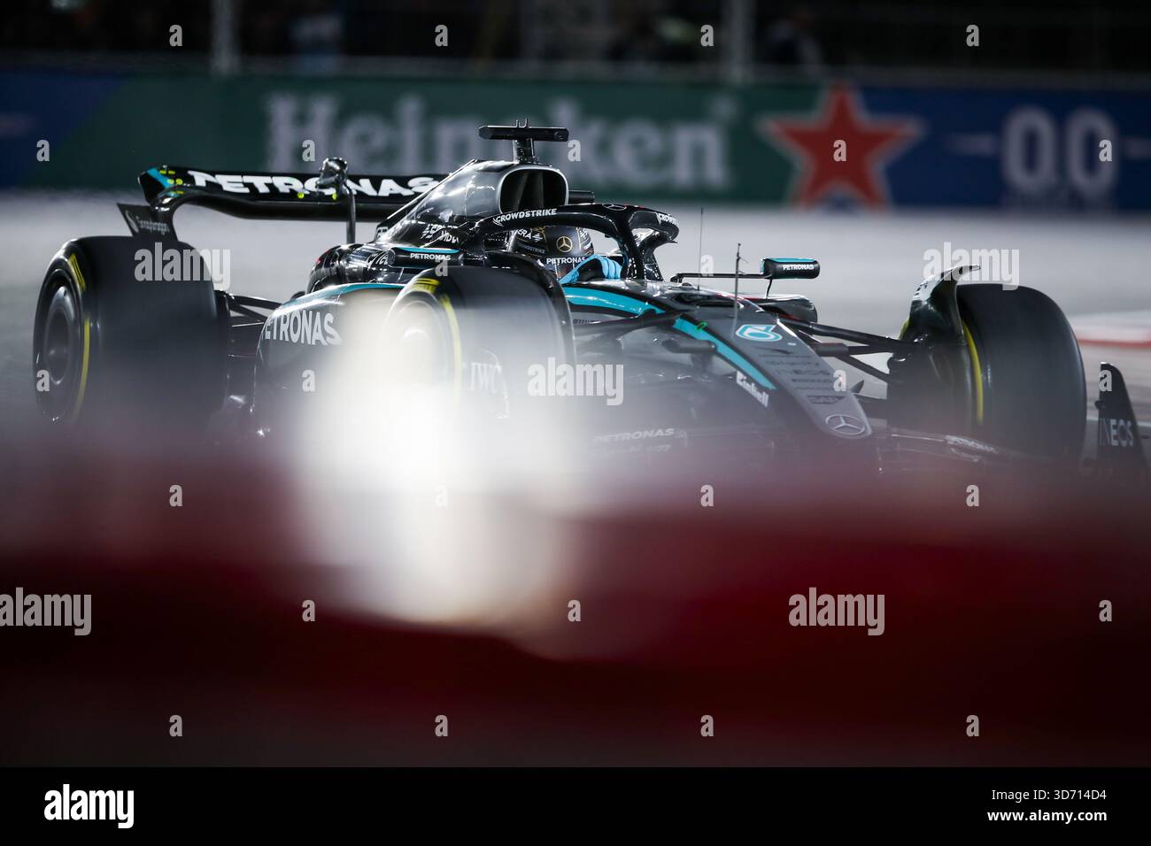 63 RUSSELL George (gbr), Mercedes AMG F1 Team W16, action during the ...