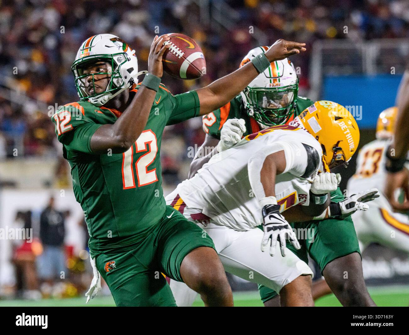 November 22, 2025: Florida A&M Rattlers quarterback RJ Johnson III (12 ...