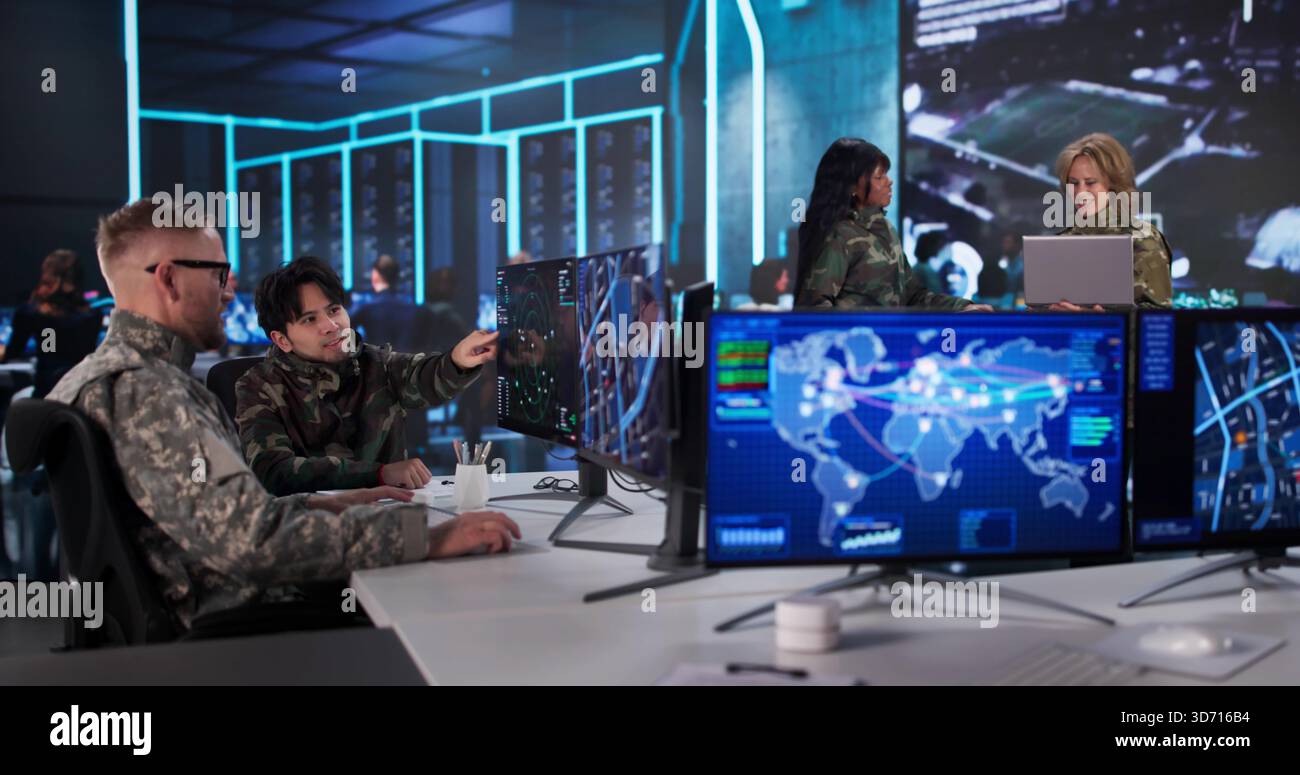 Military intelligence screen hi-res stock photography and images - Alamy