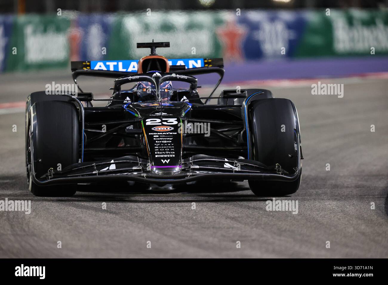 November 22, 2025: Atlassian Williams Racing, Mercedes driver Alexander ...