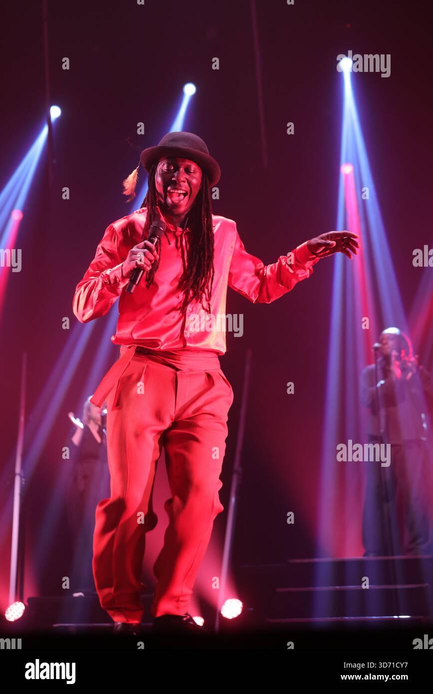 Limoges, France. November 22, 2025. Faada Freddy, Senegalese singer ...