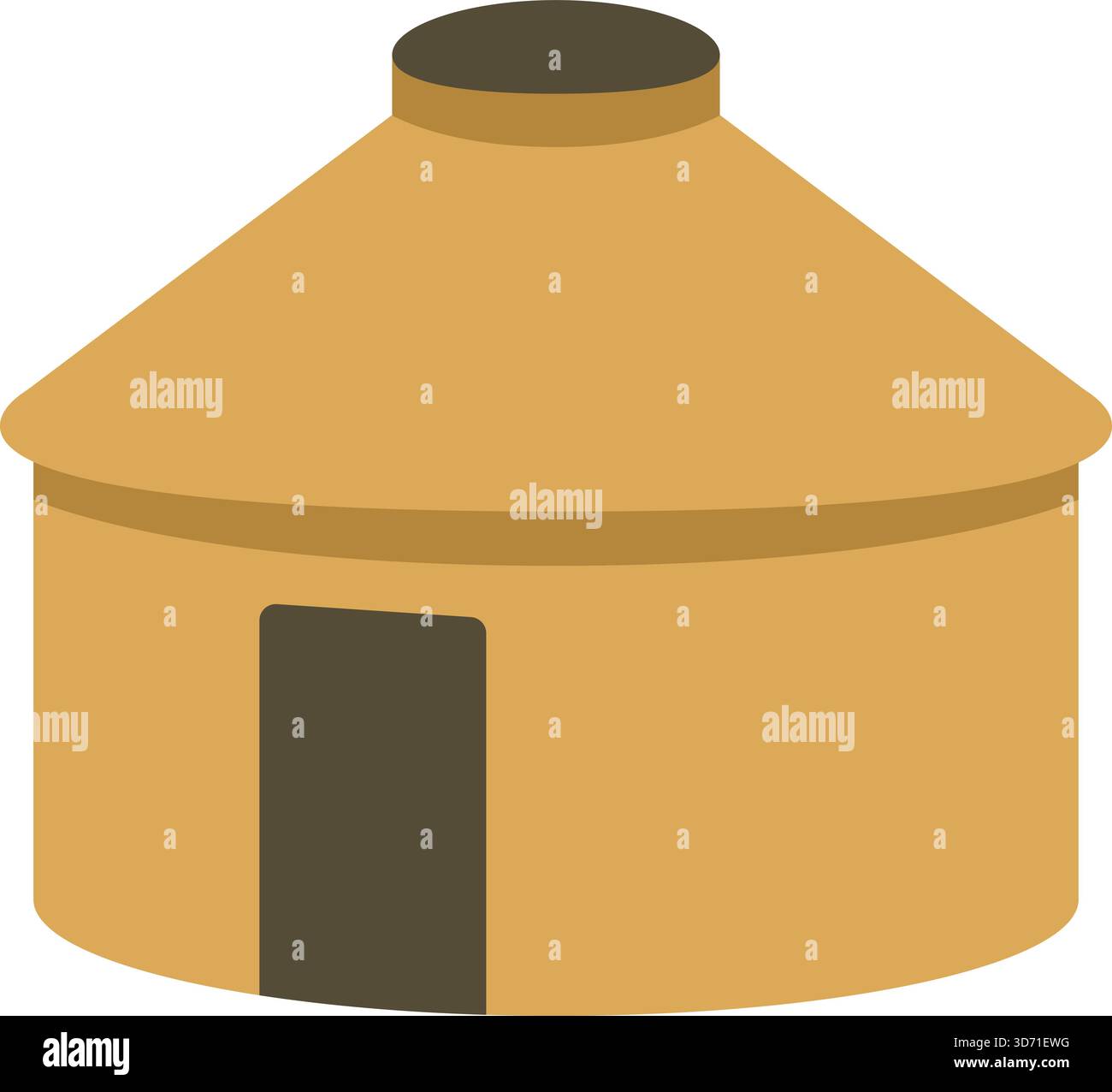 Simple rural tent in Stock Vector Images - Alamy