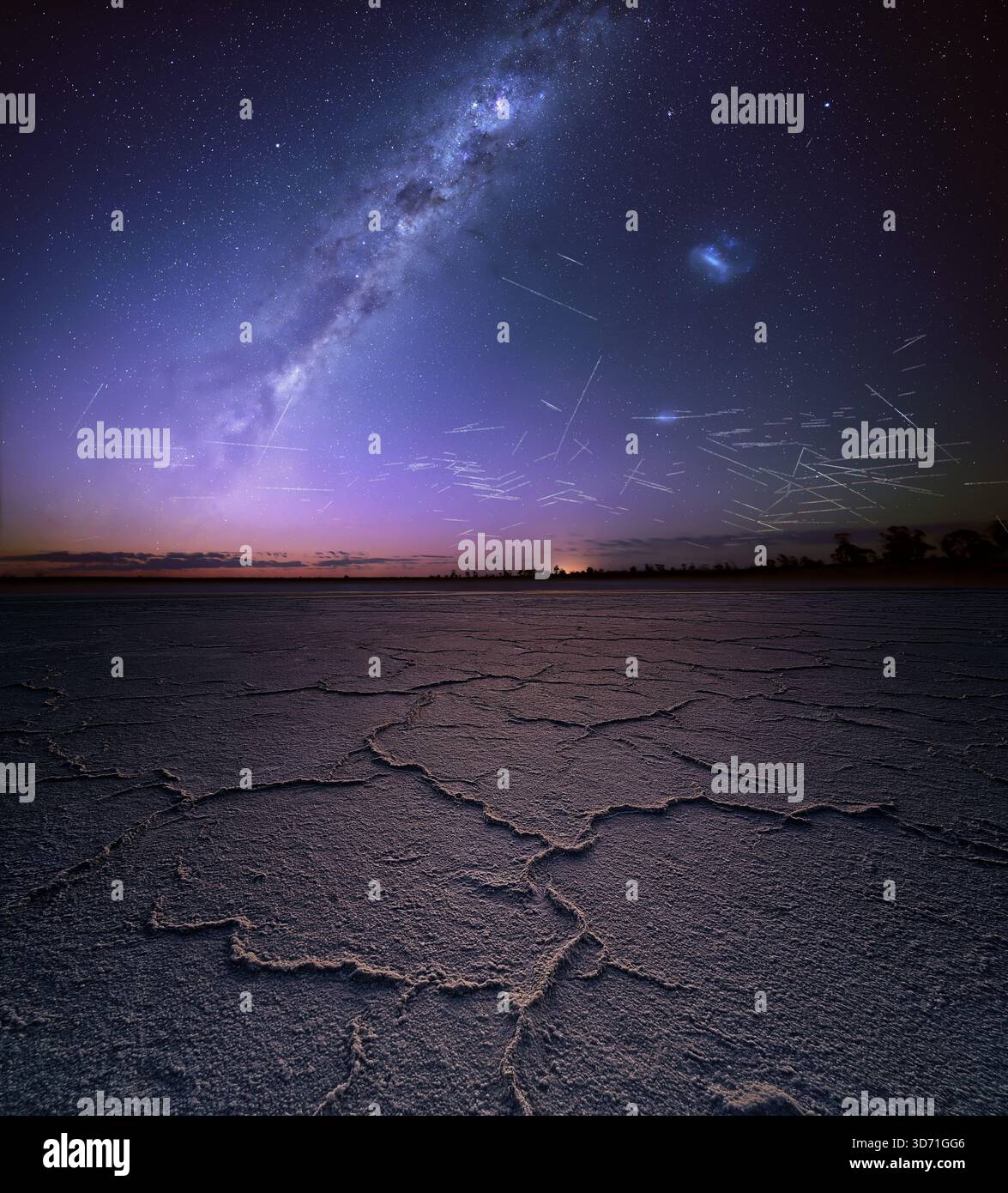 The Great Rift area of our Milky Way along with the Large and Small ...
