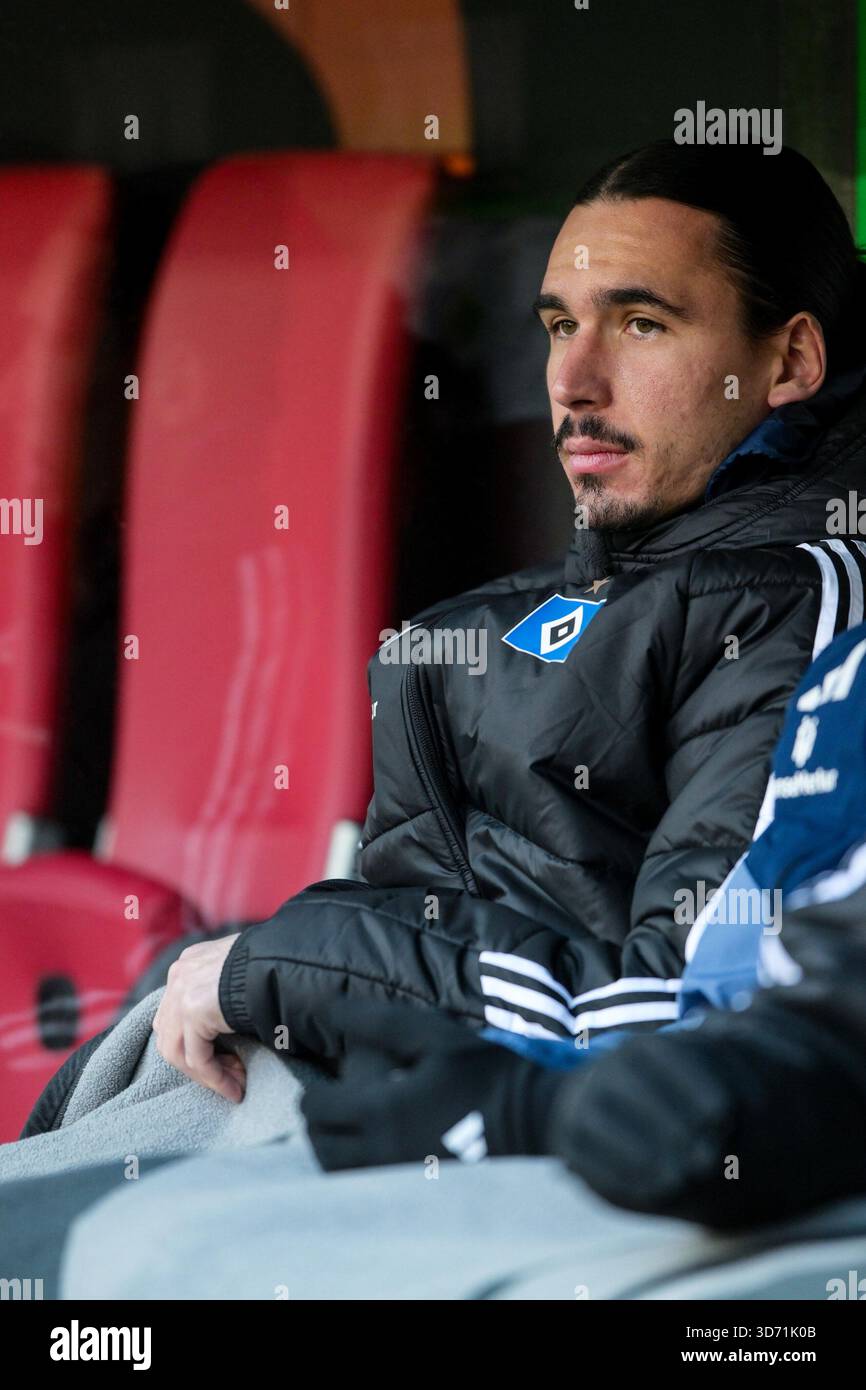 Rayan Philippe (HSV Hamburg) FC Augsburg, November 22, 2025, Football ...
