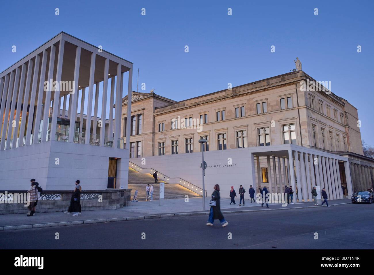 James-Simon-Galerie, Neues Museum, Am Kupfergraben, Museumsinsel, Mitte ...