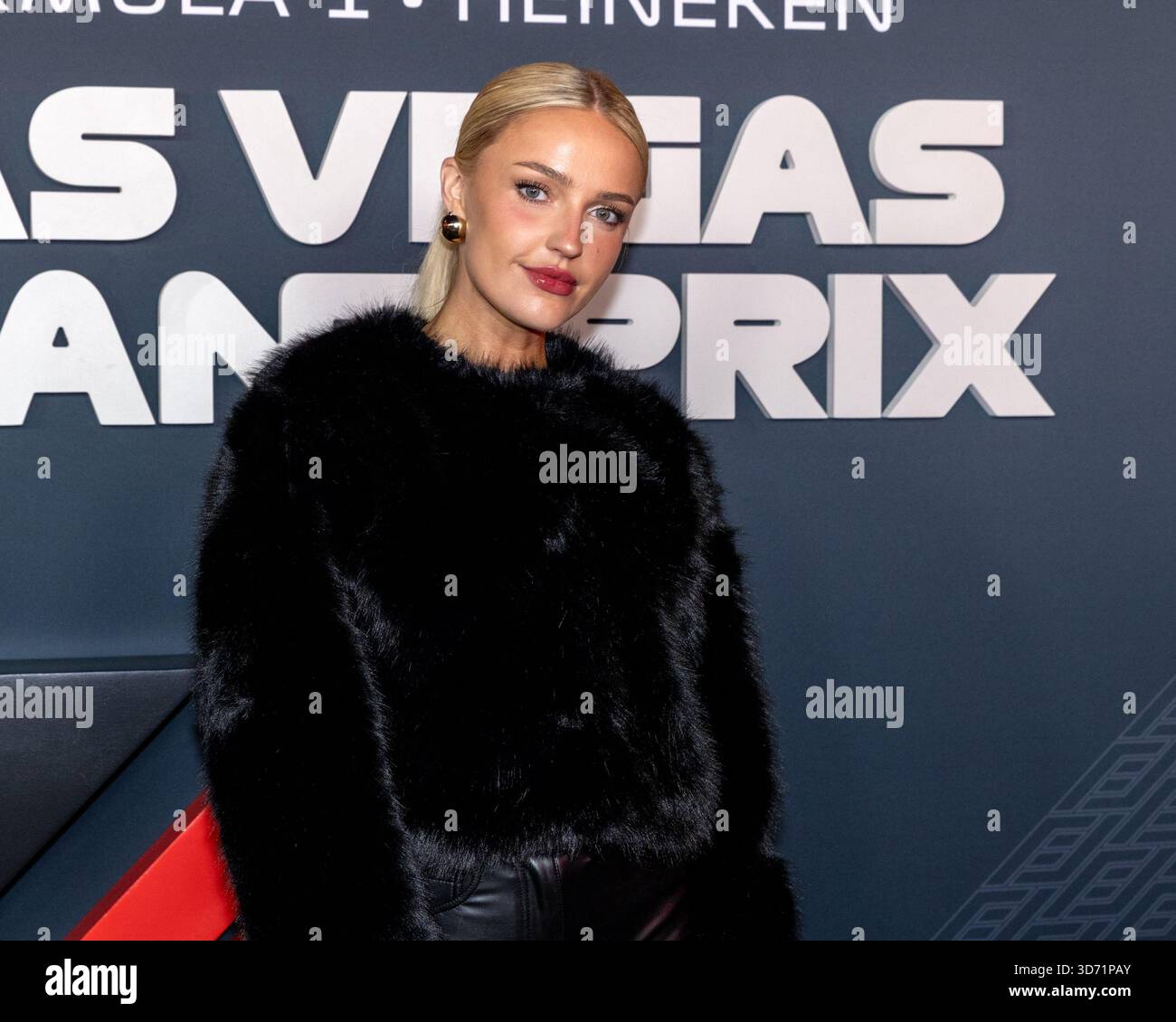 Morgan Riddle attends the Red Carpet at the Grand Prix during Formula 1 ...