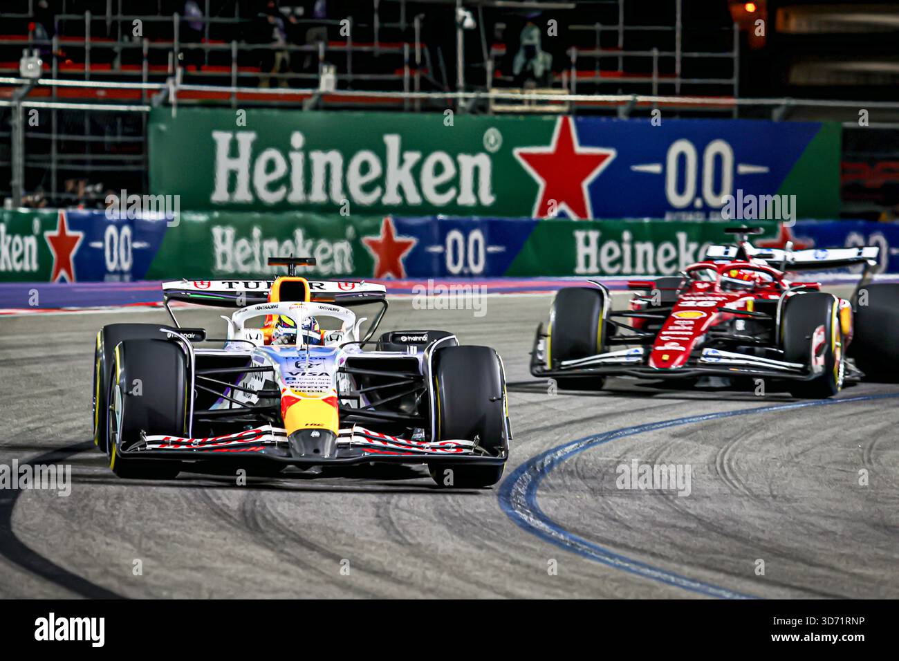 Isaac Hadjar (FRA) Visa Cash App RB F1 Team during the Sunday of the ...