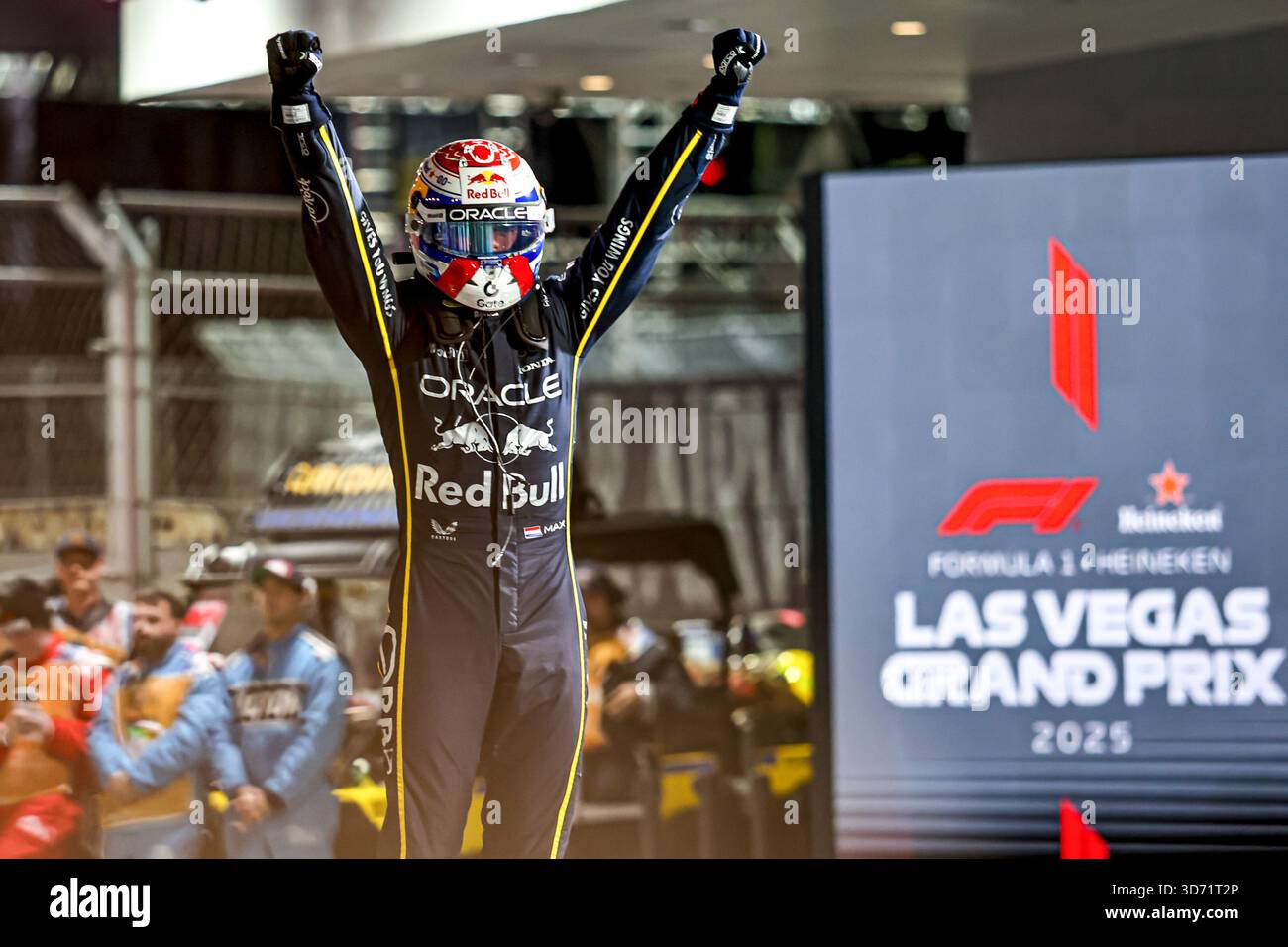 Las Vegas, USA. 22/11/2025. Max Verstappen, during the Formula 1 ...