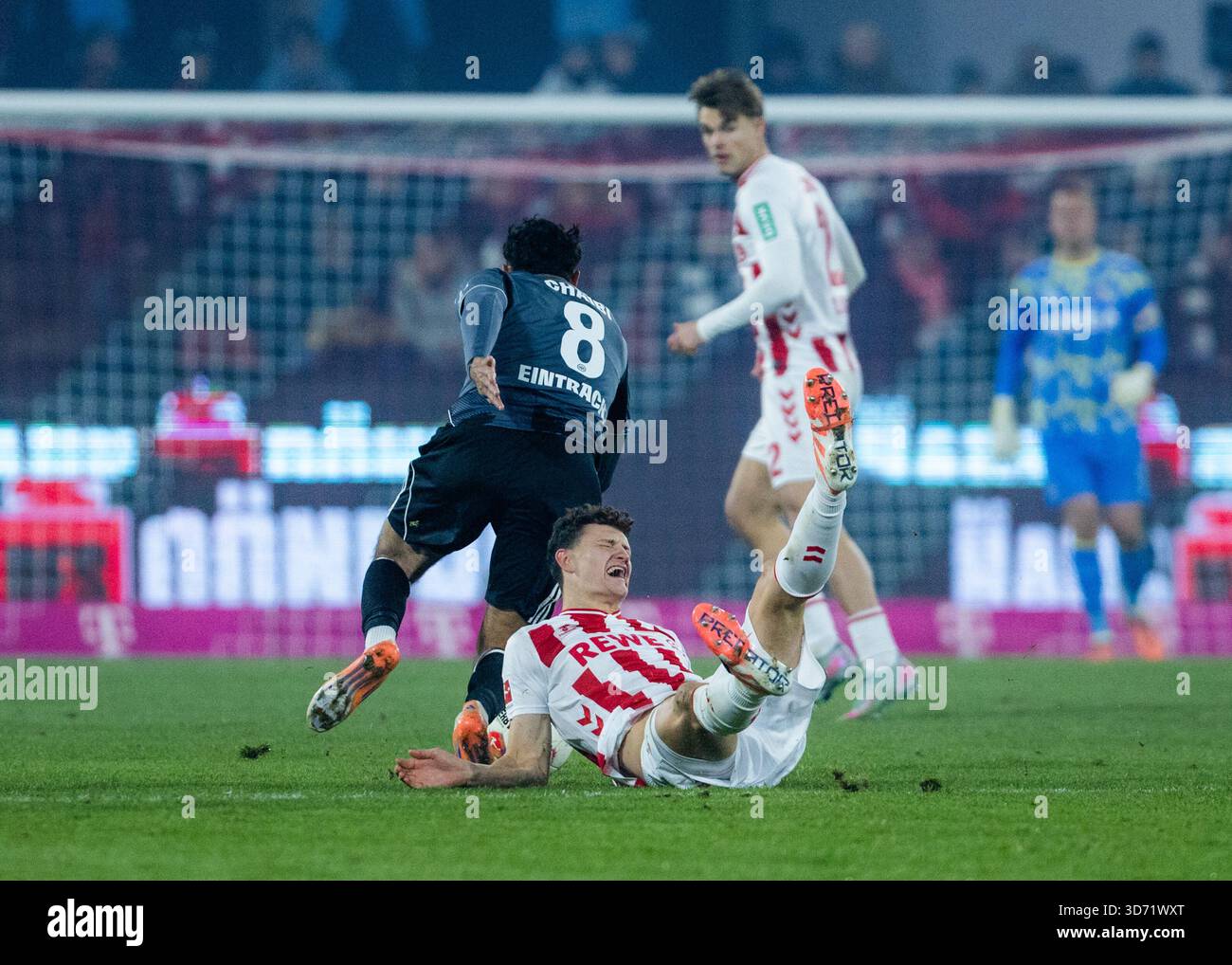 Koeln, RheinEnergieStadion, 22.11.2025: Fares Chaibi of Frankfurt ...