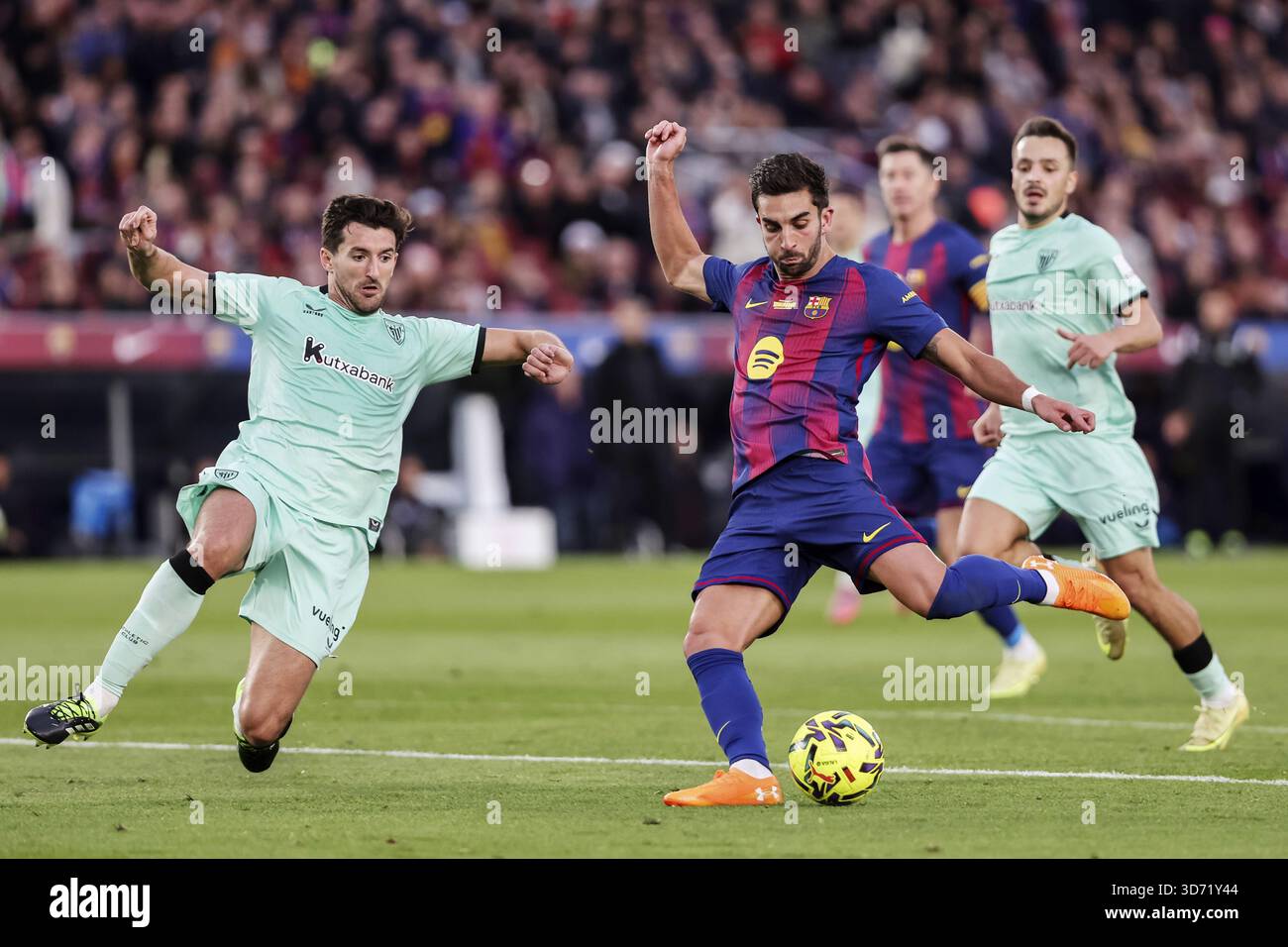 Ferran Torres of FC Barcelona during the Spanish championship LaLiga ...