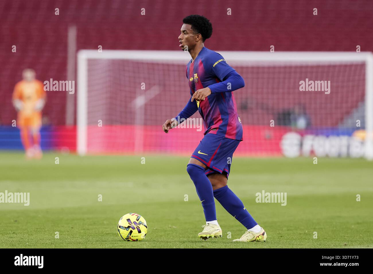 Alejandro Balde of FC Barcelona during the Spanish championship LaLiga football match between FC ...