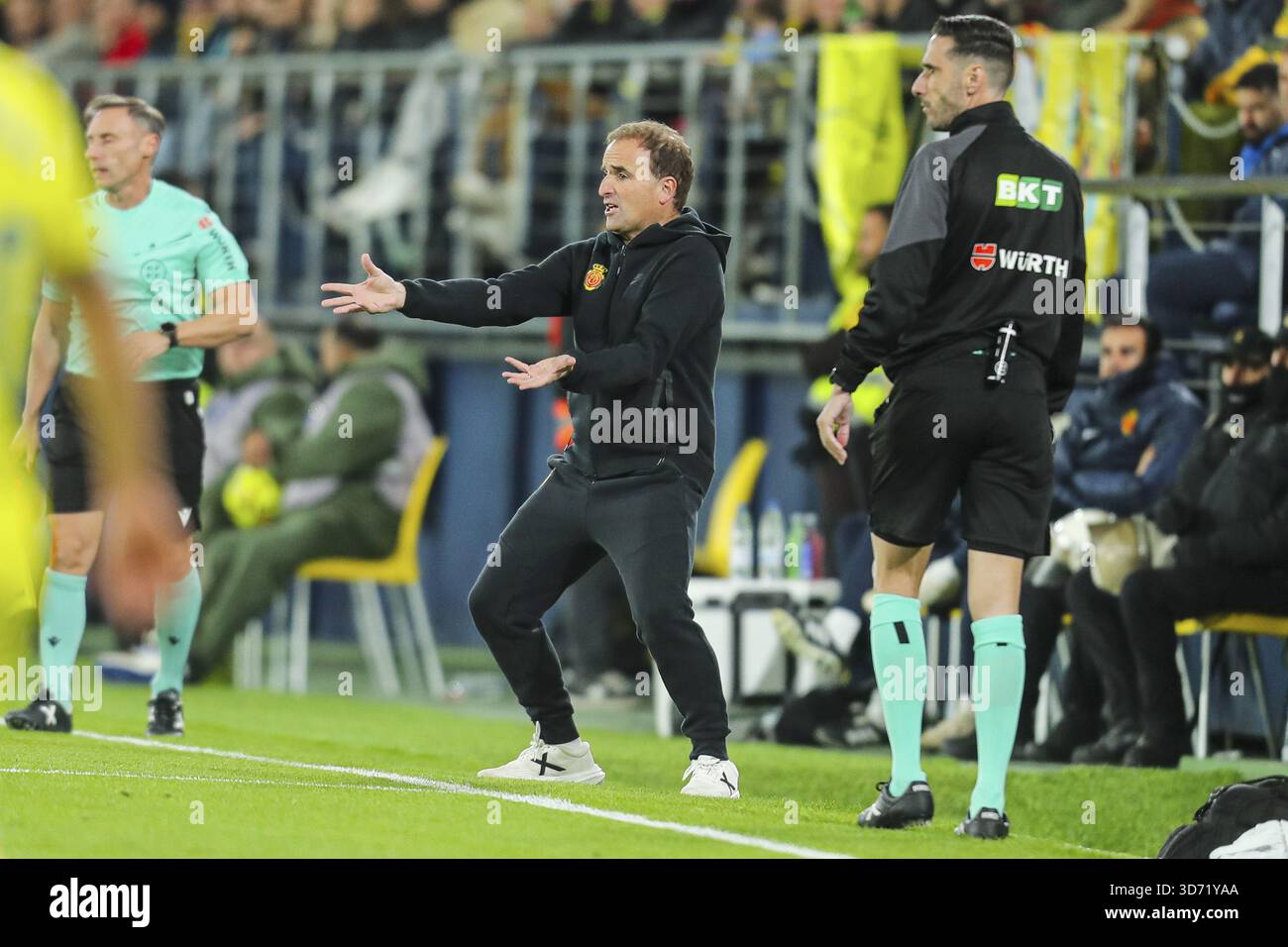 Jagoba Arrasate, head coach of RCD Mallorca during the Spanish ...