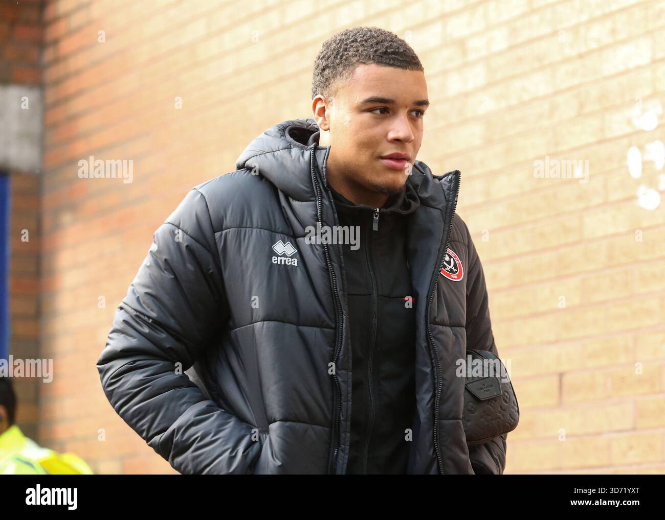 Ryan One of Sheffield United arrives ahead of the Sky Bet Championship ...