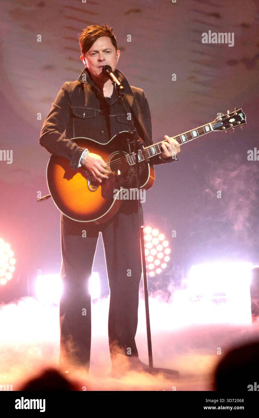 Michael Patrick Kelly on the ZDF music show 'Die Giovanni Zarrella Show ...