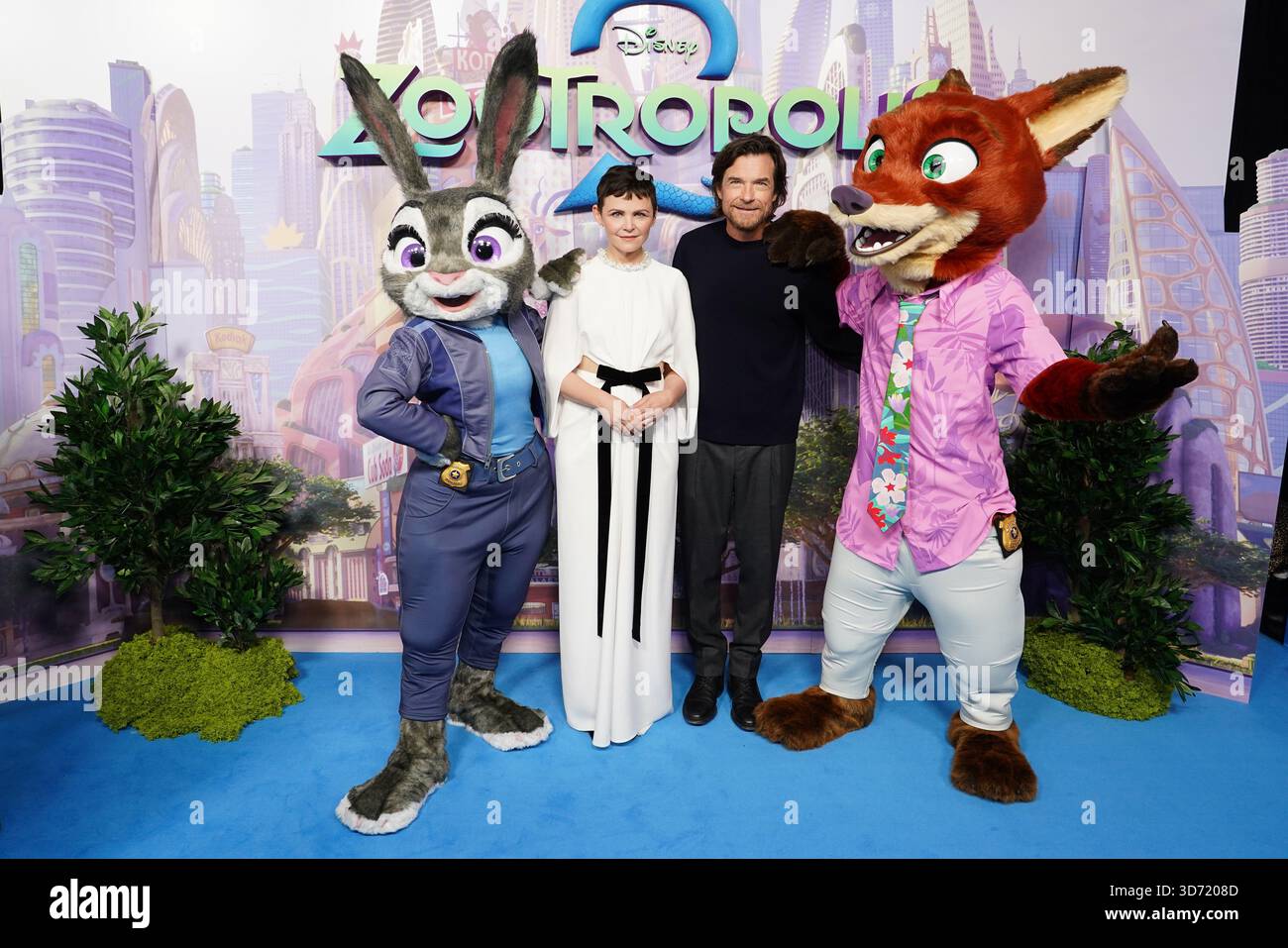 Ginnifer Goodwin and Jason Bateman with the characters Judy Hopps and ...