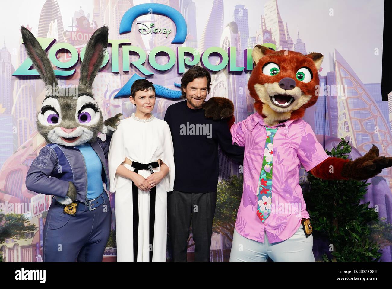 Ginnifer Goodwin and Jason Bateman with the characters Judy Hopps and ...
