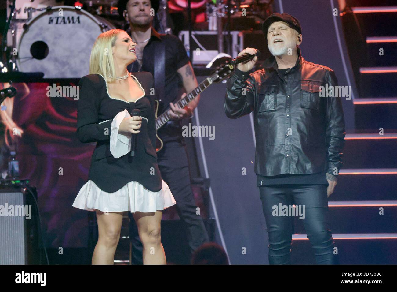 Marina Marx and Nino de Angelo in the ZDF music show 'The Giovanni ...
