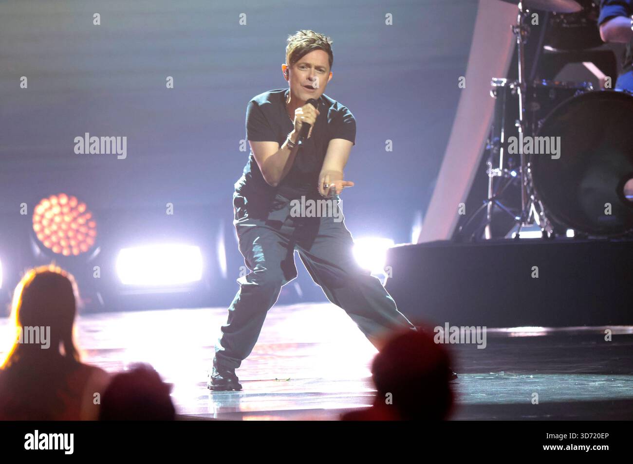 Michael Patrick Kelly on the ZDF music show 'Die Giovanni Zarrella Show ...