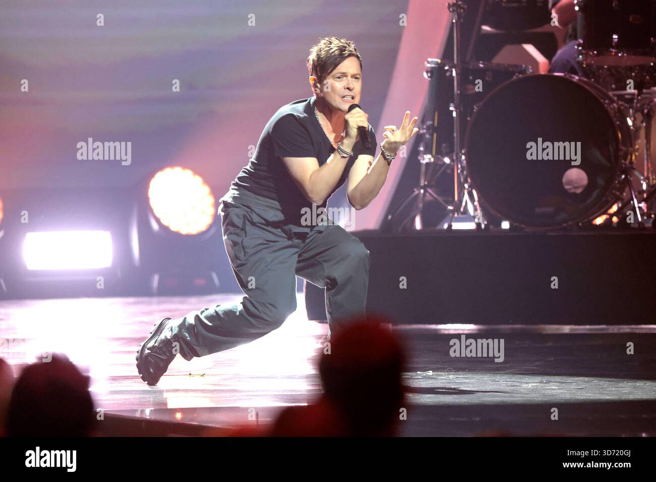 Michael Patrick Kelly on the ZDF music show 'Die Giovanni Zarrella Show ...