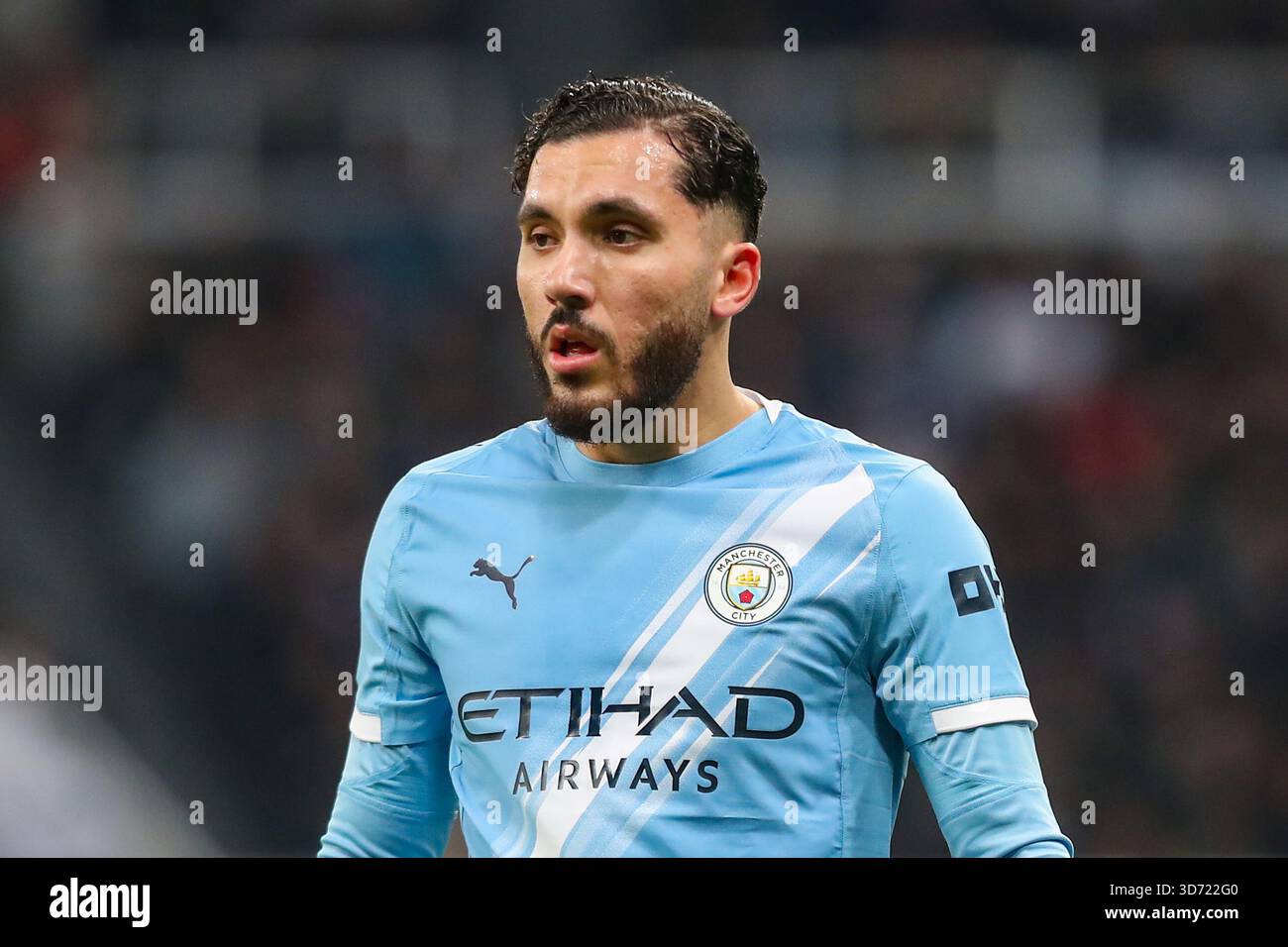 Rayan Cherki Of Manchester City during the Newcastle United v ...