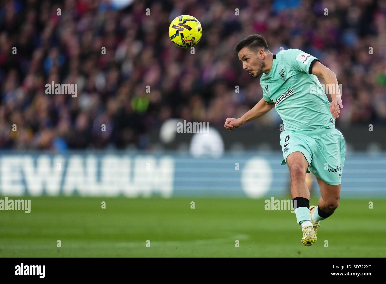 Andoni Gorosabel of Athletic Club de Bilbao during the La Liga EA ...
