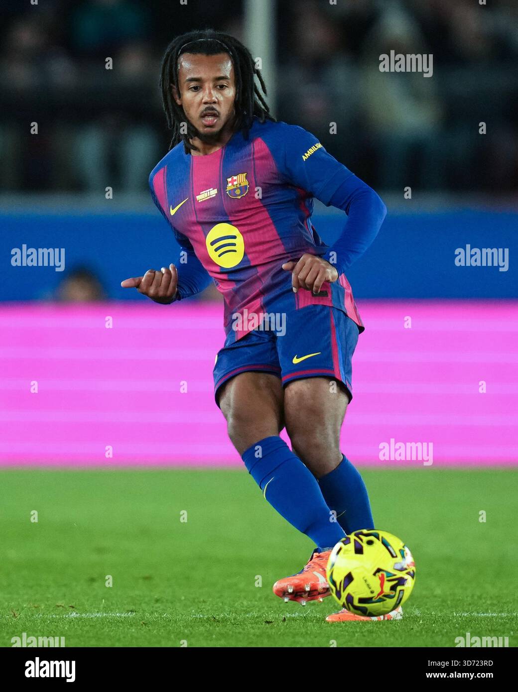 Jules Kounde of FC Barcelona during the La Liga EA Sports match between ...