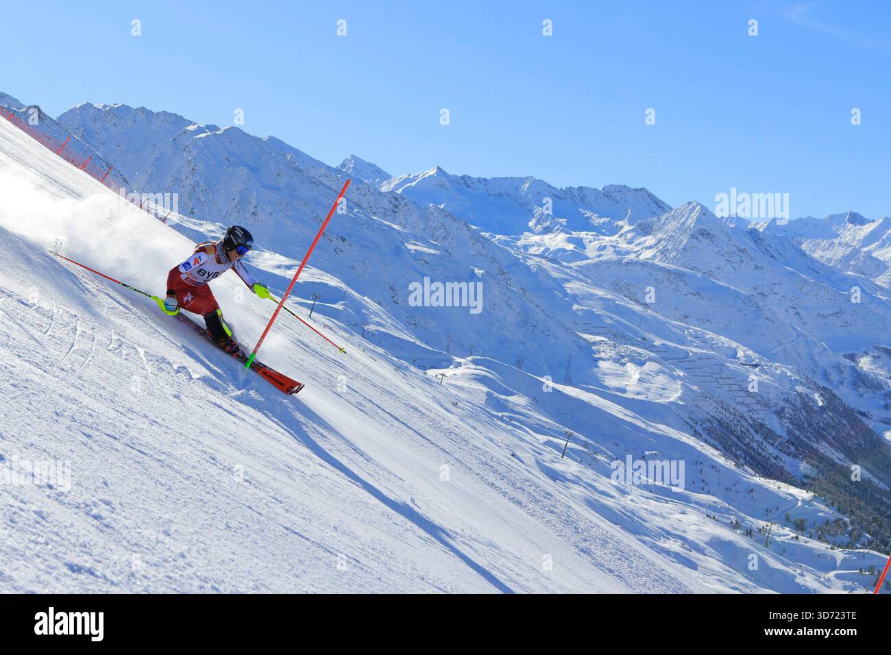 Austria's Franziska Gritsch competes in an alpine ski, women's World ...
