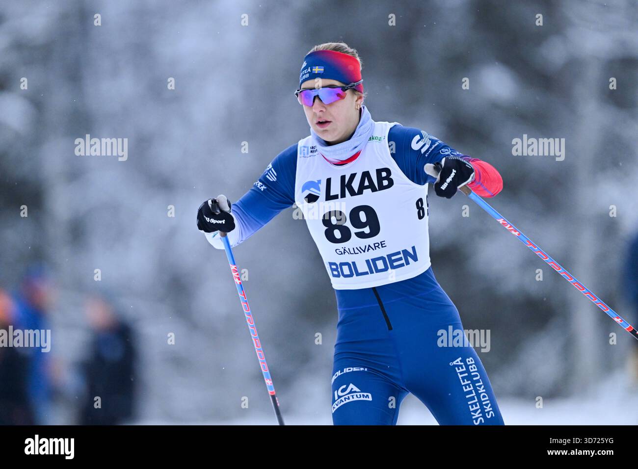 GÄLLIVARE, SWEDEN 20251123Sweden's Elin Henriksson, Skellefteå SK, during the women's 10 km ...