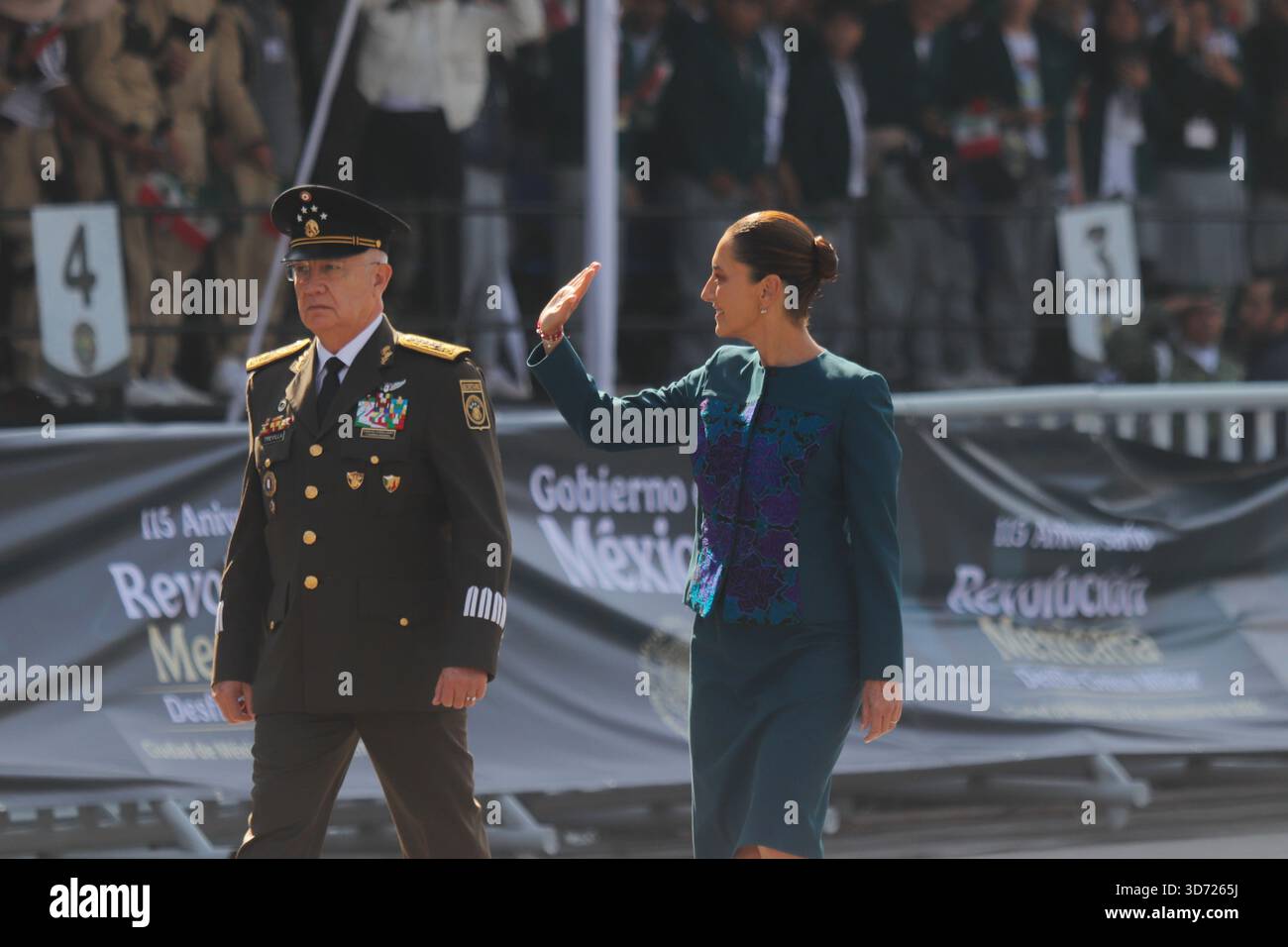 Non Exclusive: Mexico’s President Claudia Sheinbaum Pardo during the ...