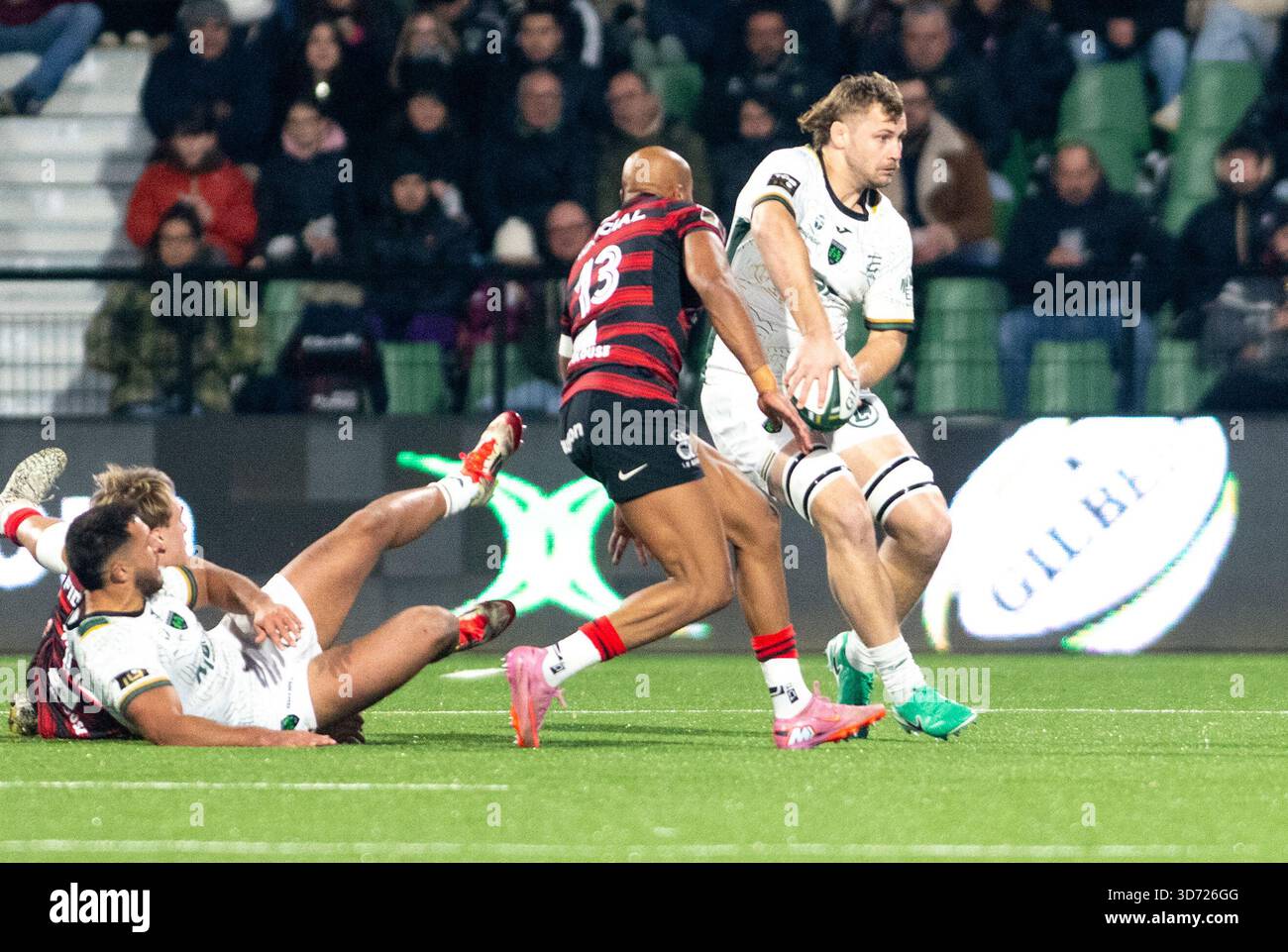 Karl Wilkins of Montauban during the French championship Top 14 rugby ...