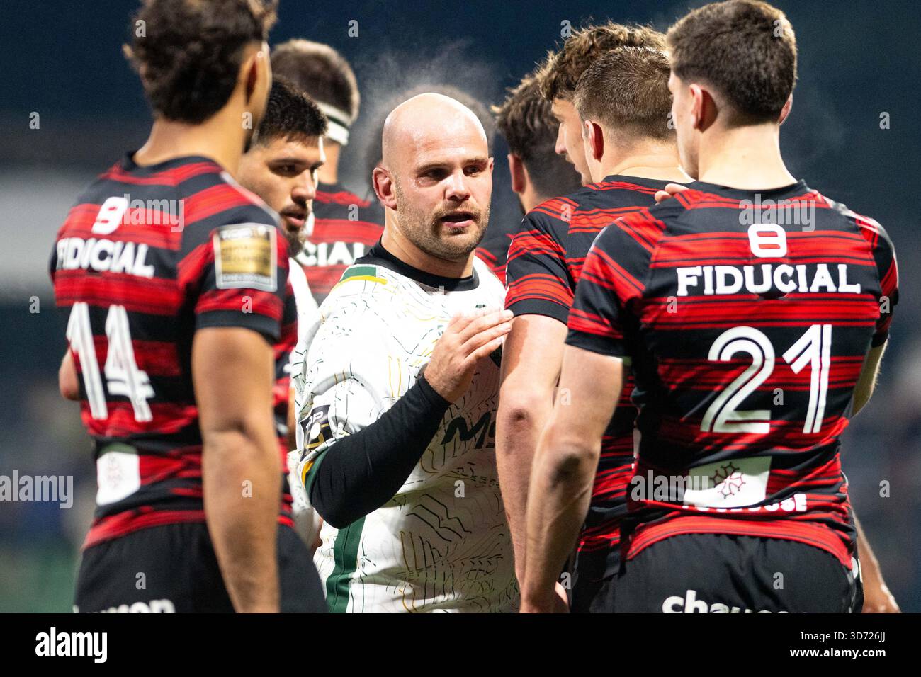 Kevin Firmin of Montauban during the French championship Top 14 rugby ...