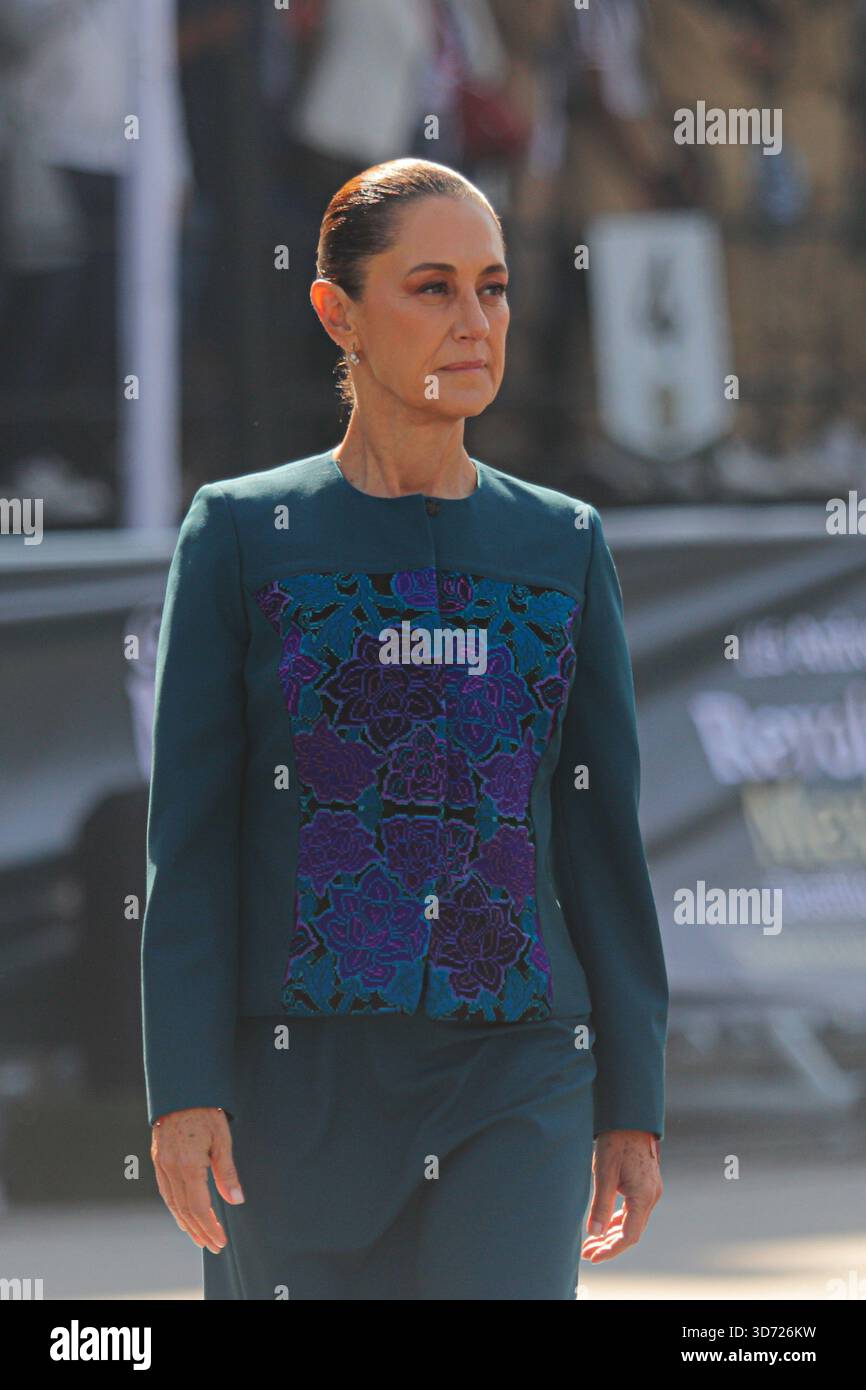 Non Exclusive: Mexico’s President Claudia Sheinbaum Pardo during the ...