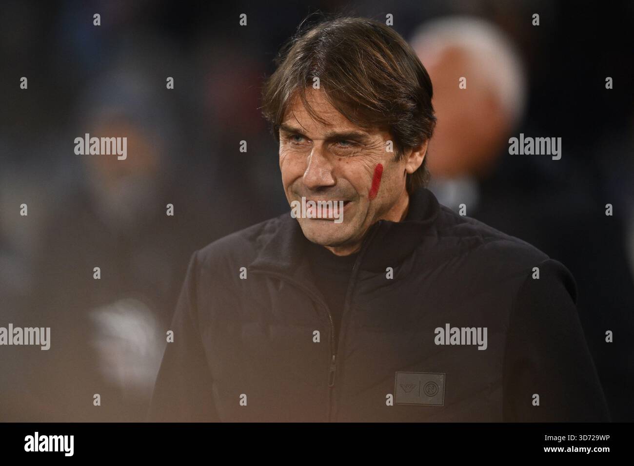 Antonio Conte coach of S.S.C. Napoli during the 12th day of the Serie A ...
