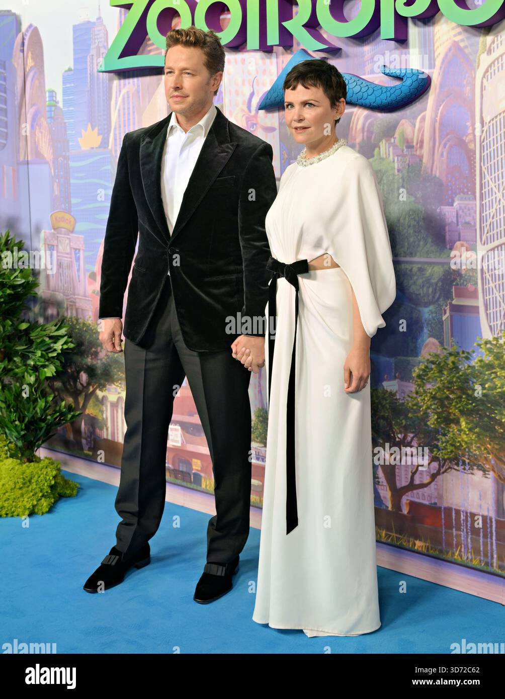 London, England, 23 November 2025: Josh Dallas, Ginnifer Goodwin at the ...