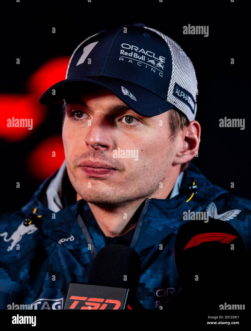 November 22 2025 Las Vegas NV, U.S.A. Red Bull Racing driver Max ...